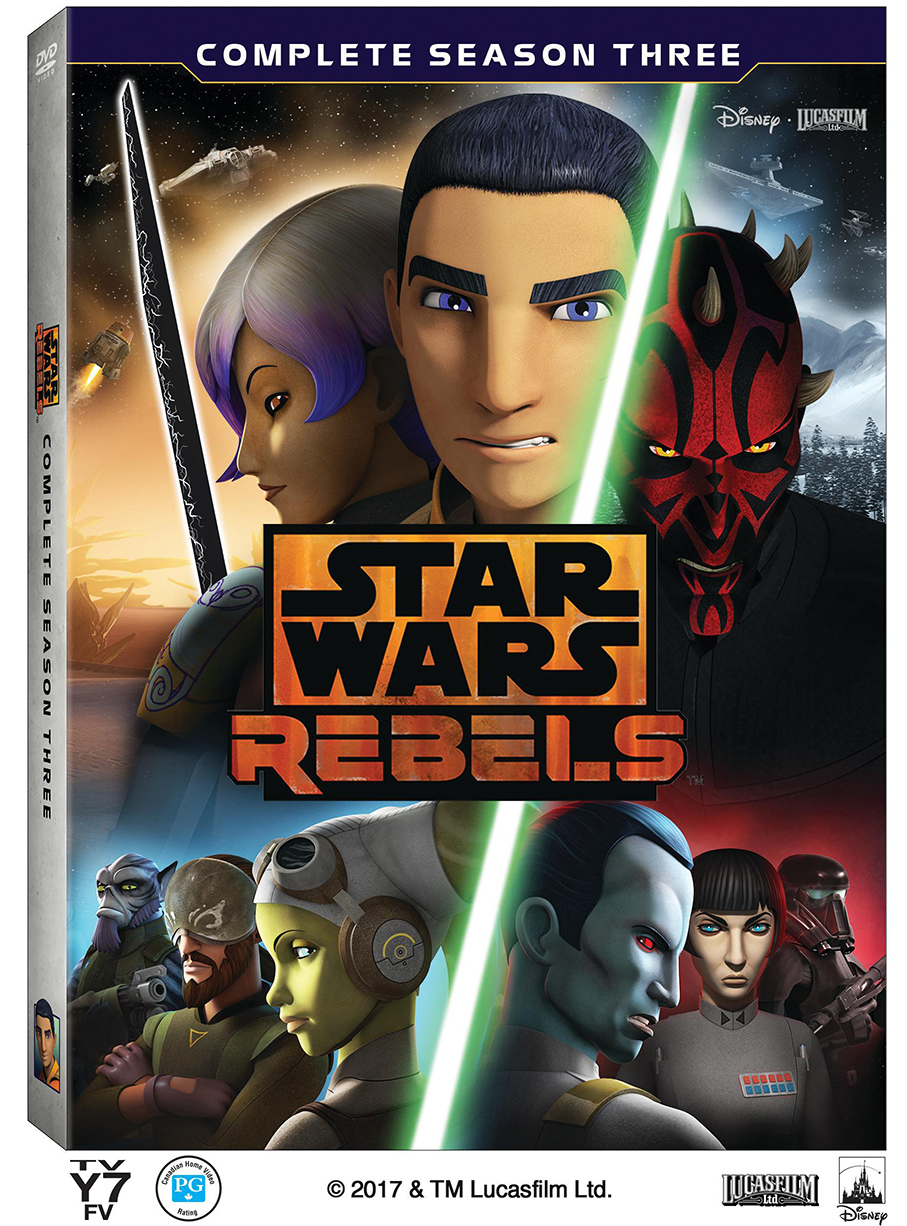 Star Wars Rebels: Complete Season Three on Blu-ray August 29th - Comix ...