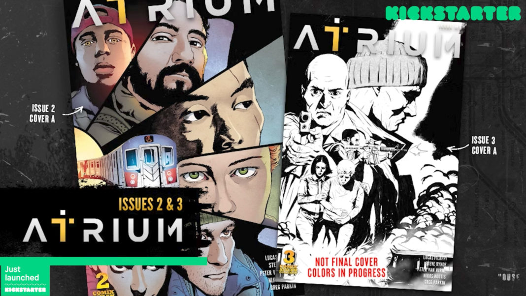 Atrium 2+3 Kickstarter Campaign is Now Live - Comix Asylum